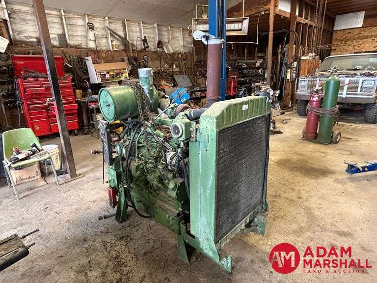 John Deere 466 Turbo Diesel Power Unit - Adam Marshall Land & Auction, LLC