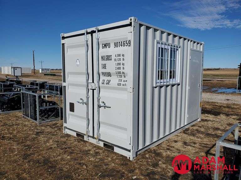 Unused 12FT Container - Adam Marshall Land & Auction, LLC