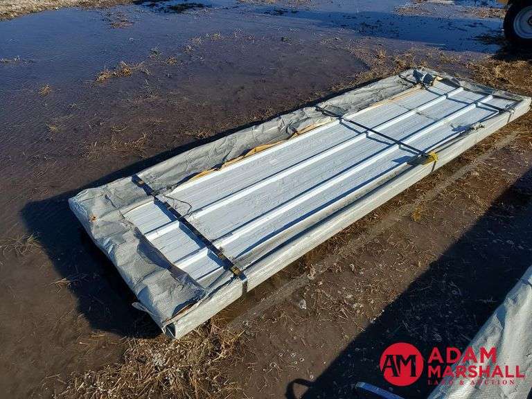 (100) Unused Structural Steel Sheets - 10FT - Adam Marshall Land ...