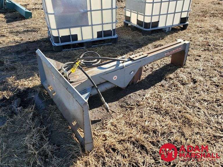 Wallenstein WX470 Log Splitter For Skid Steer - Adam Marshall Land ...