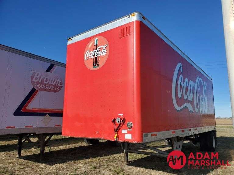 2002 Utility Van Trailer - 28FT - Adam Marshall Land & Auction, LLC