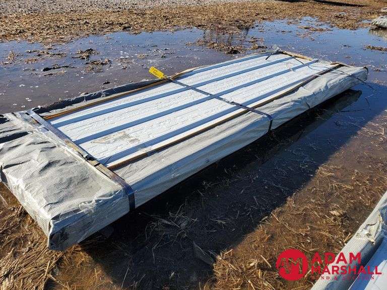 (100) Unused Structural Steel Sheets - 10FT - Adam Marshall Land ...