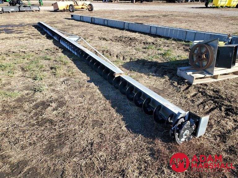 Sweep Auger - 30 Ft, 8" - Adam Marshall Land & Auction, LLC