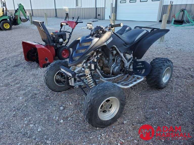 2003 Yamaha Raptor 660 ATV - Gasoline - Adam Marshall Land & Auction, LLC