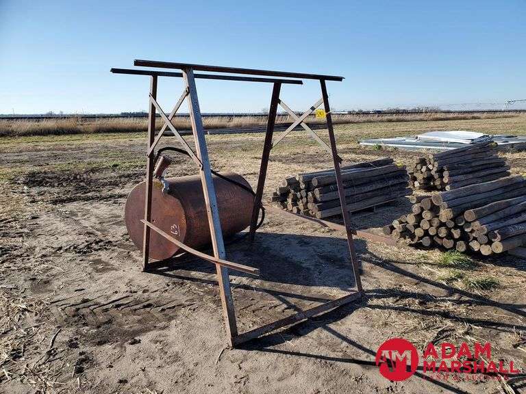 Fuel Tank w/ Stand - Gasoline, 150 Gallons - Adam Marshall Land ...
