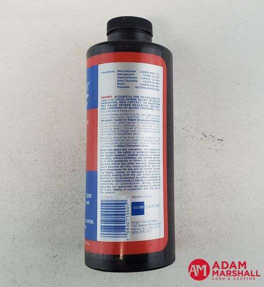 Alliant Red Dot Smokeless Shotgun Powder (1 Lb) - Adam Marshall Land ...