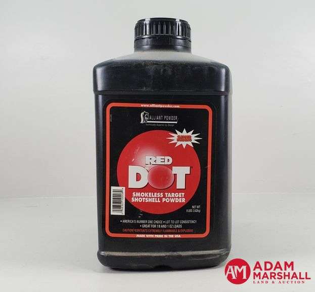 Alliant Red Dot Smokeless Target Shotshell Powder (8 Lb) - Adam ...