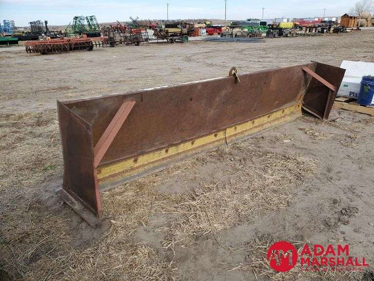 Shop Built Box Blade For Skid Steer - 10 Ft - Adam Marshall Land ...