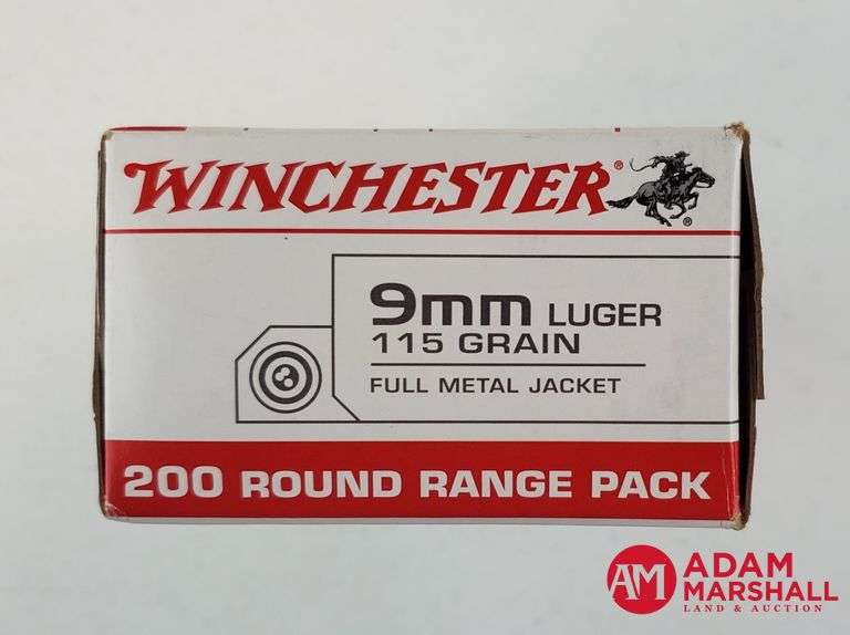 Winchester Target 9 MM Luger - 115 Gr FMJ (1 X 100) - Adam Marshall ...