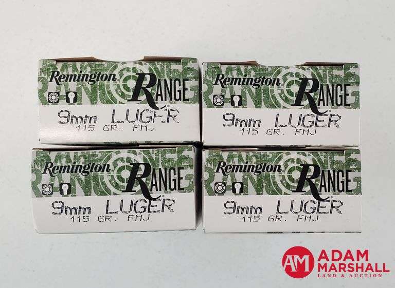 Remington Range 9 MM Luger - 115 Gr FMJ (4 X 50) - Adam Marshall Land ...