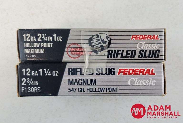 Federal Classic Rifled Slugs - 12 GA, 2-3/4" (2 X 5) - Adam Marshall ...
