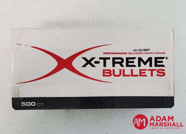 Bullets - X-treme Bullets - 380 Cal, 100 Gr RNFL (1 X 500) - Adam ...
