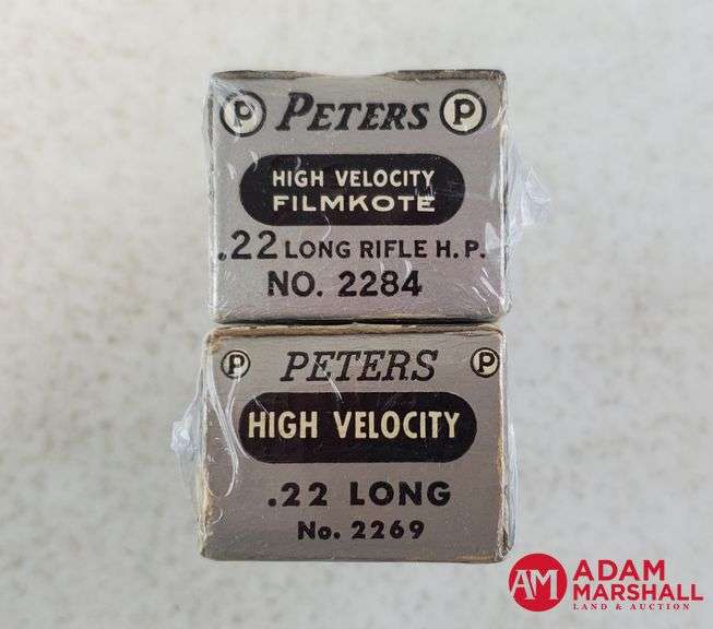 Peters High Velocity 22: LR Filmkote HP (1 X 50) + Long Rustless (1 X ...