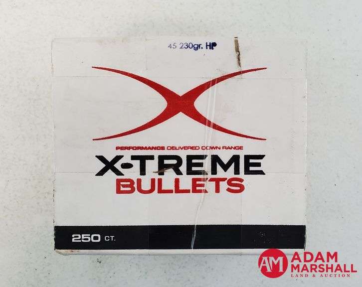 Bullets - X-Treme Bullets - 45 Cal, 230 Gr HP (1 X 250) - Adam Marshall ...
