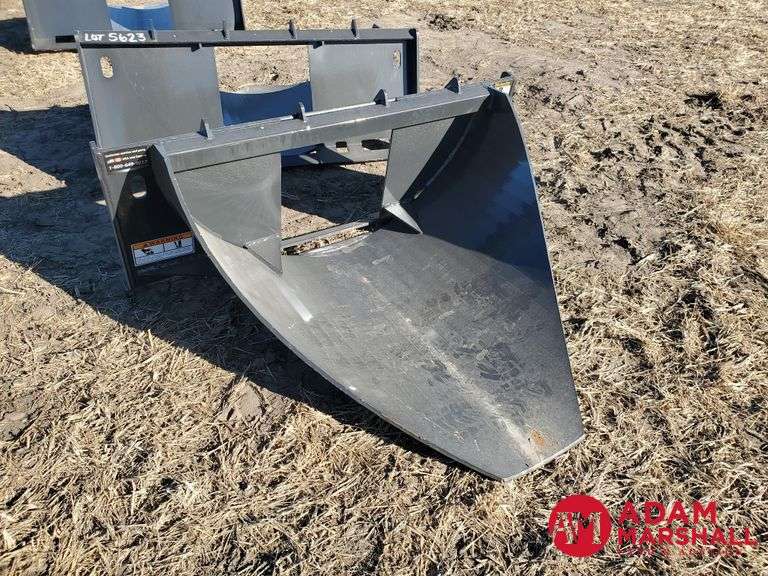 Unused Wolverine Tree Stump Bucket for Skid Steer - Adam Marshall Land ...