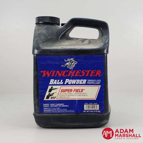 Winchester Ball Powder Smokless Propellant (8 Lb) - Adam Marshall Land ...