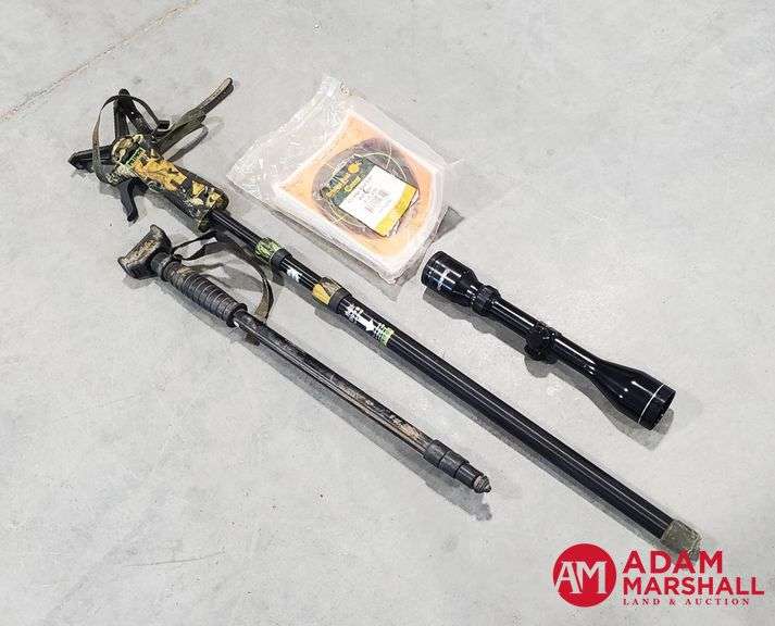 Assorted: Cabela's & Primos Shooting Sticks, Orange Peel Targets ...