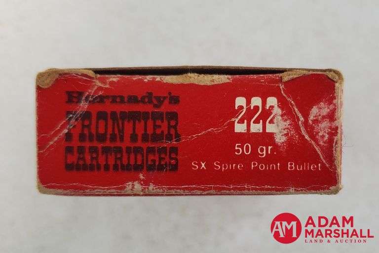 Hornady Frontier 222 - 50 Gr SX Spire Point Bullet (1 X 20) - Adam ...