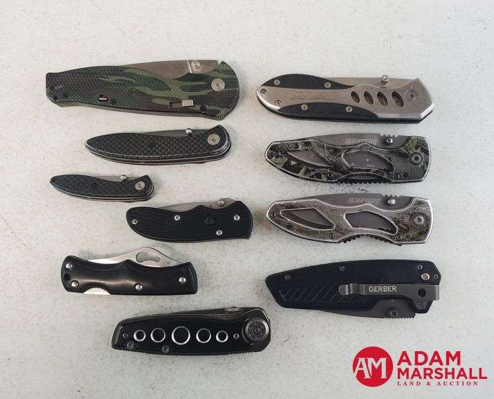 (10)Assorted Pocket Knives - Adam Marshall Land & Auction, LLC