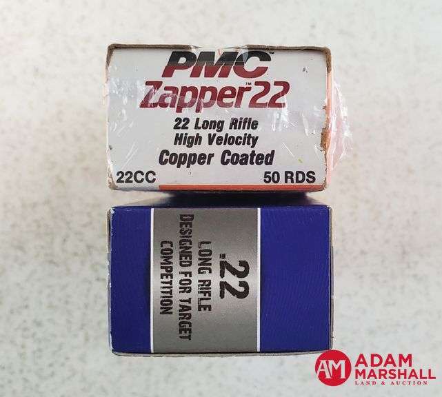 22 LR: PMC Zapper 22 HV Copper Coated (1 X 50) + CCI Target Competition ...