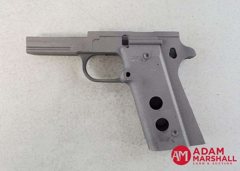 80% 2011 Aluminum Pistol Frame - Adam Marshall Land & Auction, LLC