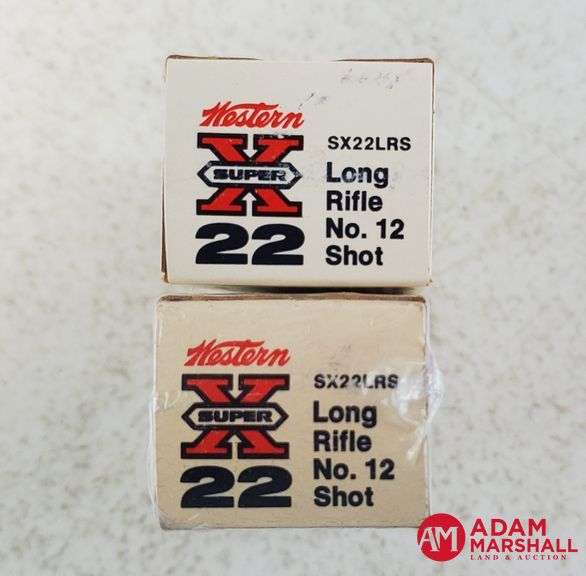 Western Super X 22 LR No.12 Shot (2 X 50) - Adam Marshall Land ...
