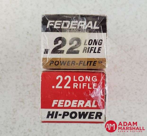 Federal 22 LR: Power-Flite (1 X 50) + Hi-Power (1 X 50) - Adam Marshall ...
