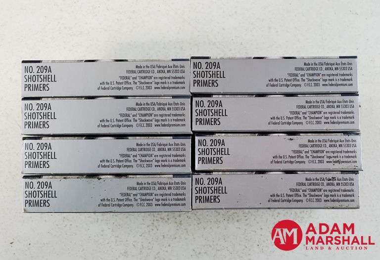 Federal Champion No.209A Shotshell Primers (8 X 100) - Adam Marshall ...