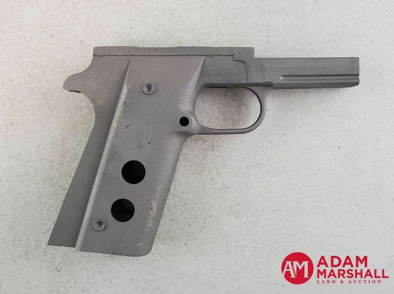 80% 2011 Aluminum Pistol Frame - Adam Marshall Land & Auction, LLC