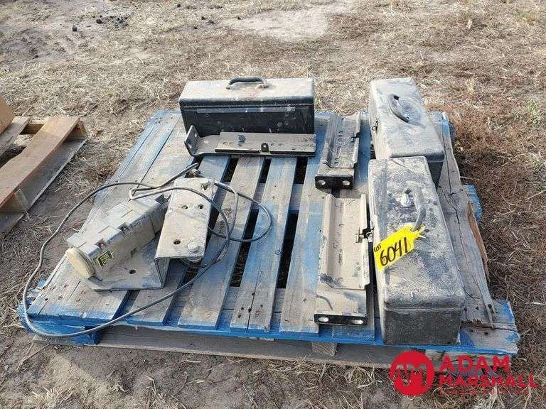 (3) John Deere (3) Tool Boxes & John Deere Radar Gun - Adam Marshall ...