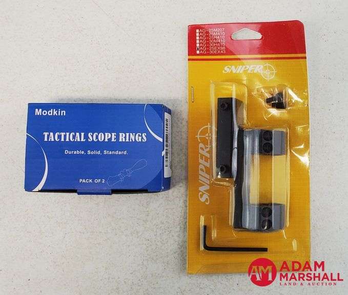 Sniper Scope Mount/Rings & Modkin Tactical Scope Rings - Adam Marshall ...