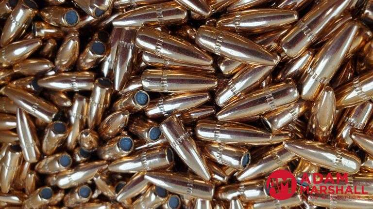 Bullets - Lightning Ammo - 22 Cal, 224 Dia, 55 Gr FMJ-BT W/Cannelure (1 ...