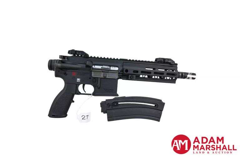 HK Model 416 Semi-Auto Pistol - 22 LR HV - SN: HB065523 - Adam Marshall ...