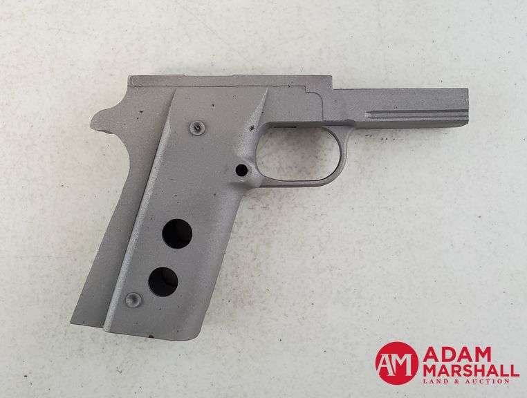 80% 2011 Aluminum Pistol Frame - Adam Marshall Land & Auction, LLC