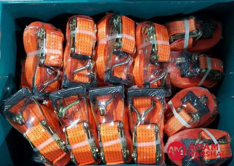 Unused Greatbear Flatpack Tool Box W/Tie Down Ratchet Straps - Adam ...