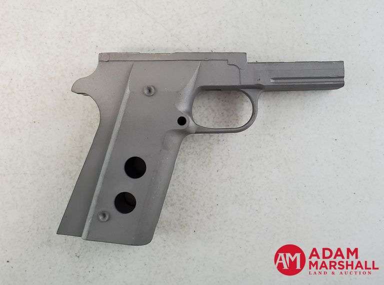 80% 2011 Aluminum Pistol Frame - Adam Marshall Land & Auction, LLC
