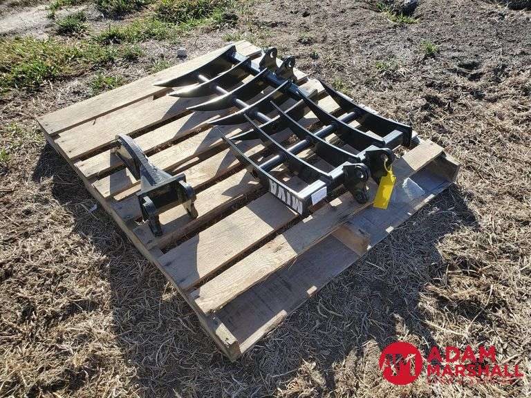 (2) Rakes & (1) Ripper for 1-3Ton Excavator - Adam Marshall Land ...
