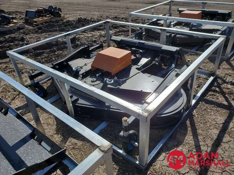 Unused Wolverine Finish Mower for Skid Steer, 75IN - Adam Marshall Land ...