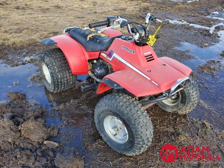 1985 Honda TRX 125 - Adam Marshall Land & Auction, LLC