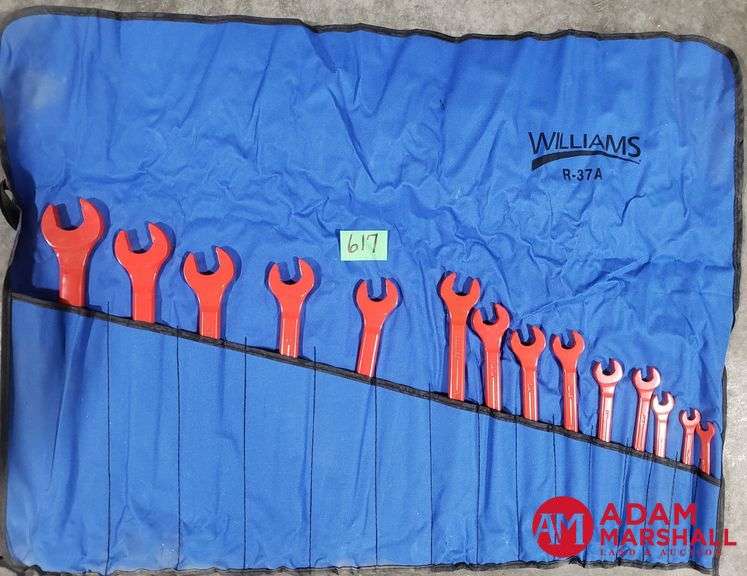 Williams 14pc SAE Supercombo wrench set red - Adam Marshall Land ...