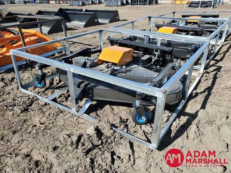 Unused Wolverine Finish Mower for Skid Steer, 75IN - Adam Marshall Land ...