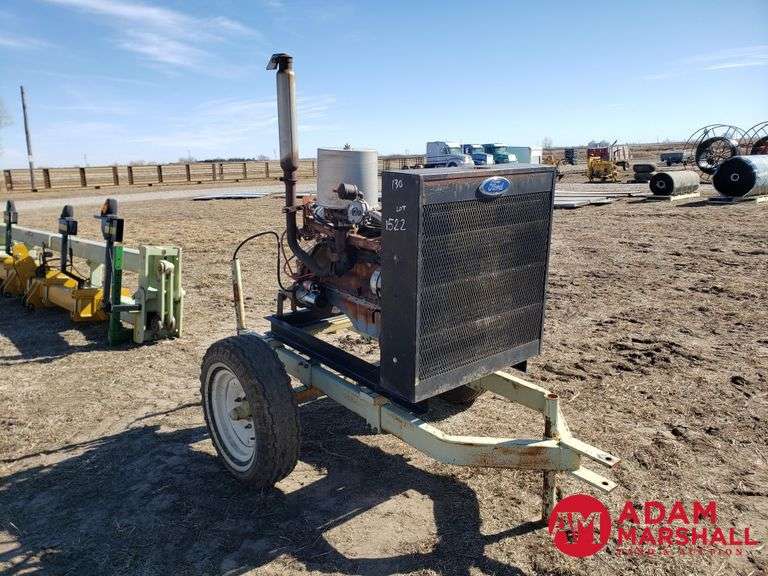 Ford 300 Power Unit w Trailer - Propane - Adam Marshall Land & Auction, LLC