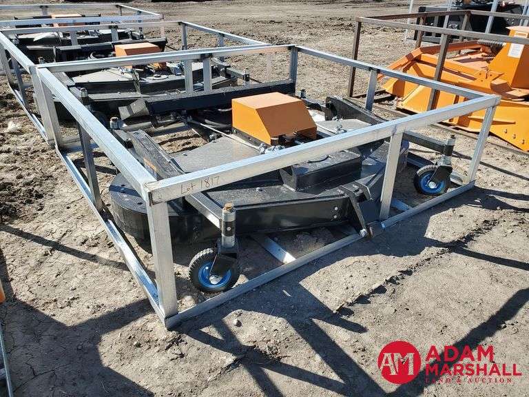 Unused Wolverine Finish Mower for Skid Steer, 75IN - Adam Marshall Land ...