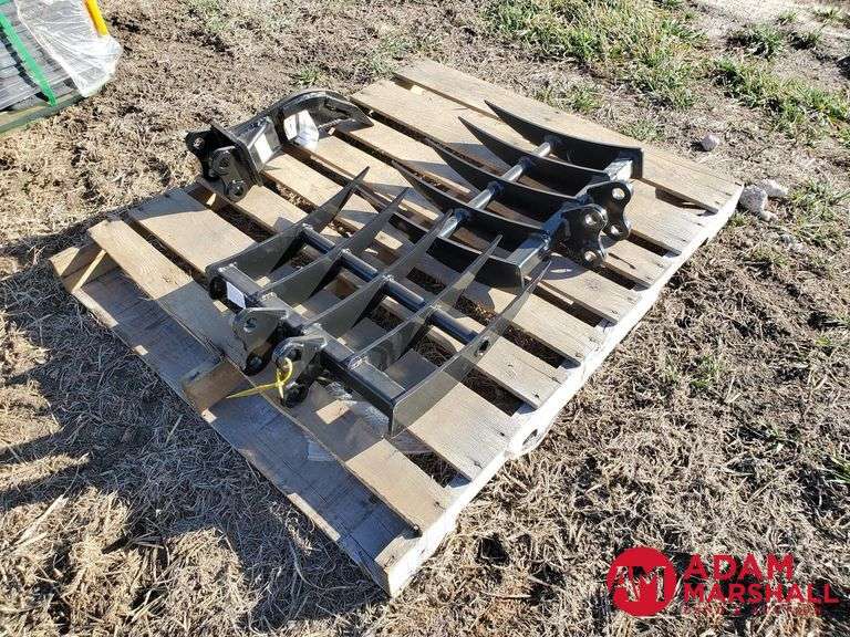 (2) Rakes & (1) Ripper for 1-3Ton Excavator - Adam Marshall Land ...