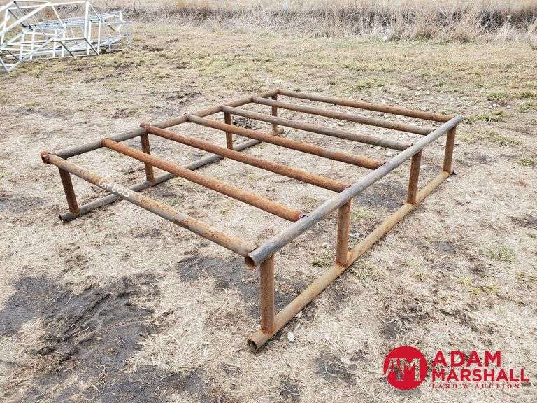 2 7/8IN Pipe Rack, 102IN x 77IN - Adam Marshall Land & Auction, LLC