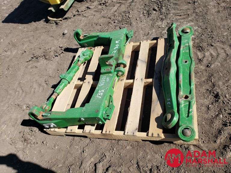 John Deere 3PT Quick Hitch, Center Link & Draft Arms - Adam Marshall ...