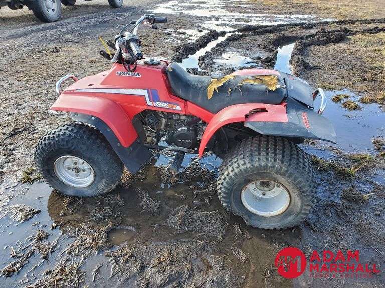 1985 Honda TRX 125 - Adam Marshall Land & Auction, LLC