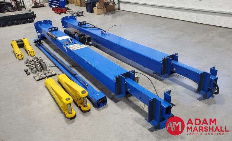 Forward Lift F10-2 Post Auto Lift 10,000 Lbs Capacity Clear Floor W ...