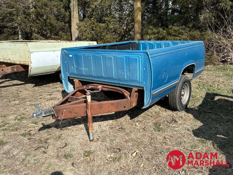Chevrolet 8FT Pickup Box Trailer - Adam Marshall Land & Auction, LLC