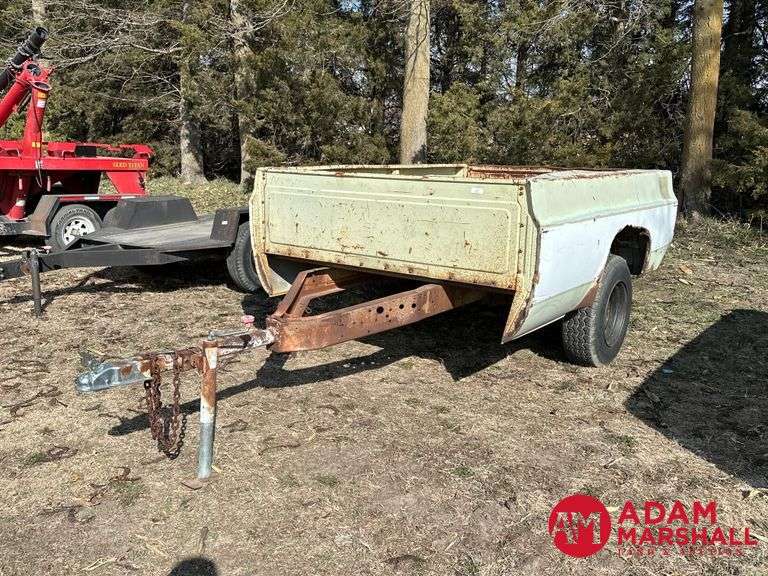 Homemade Chevy Box Trailer - Adam Marshall Land & Auction, LLC